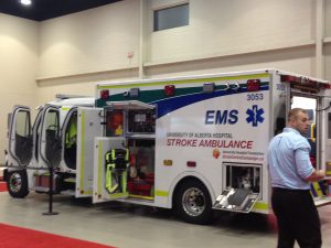 Transport by mobile stroke units get patients quicker treatment than ...